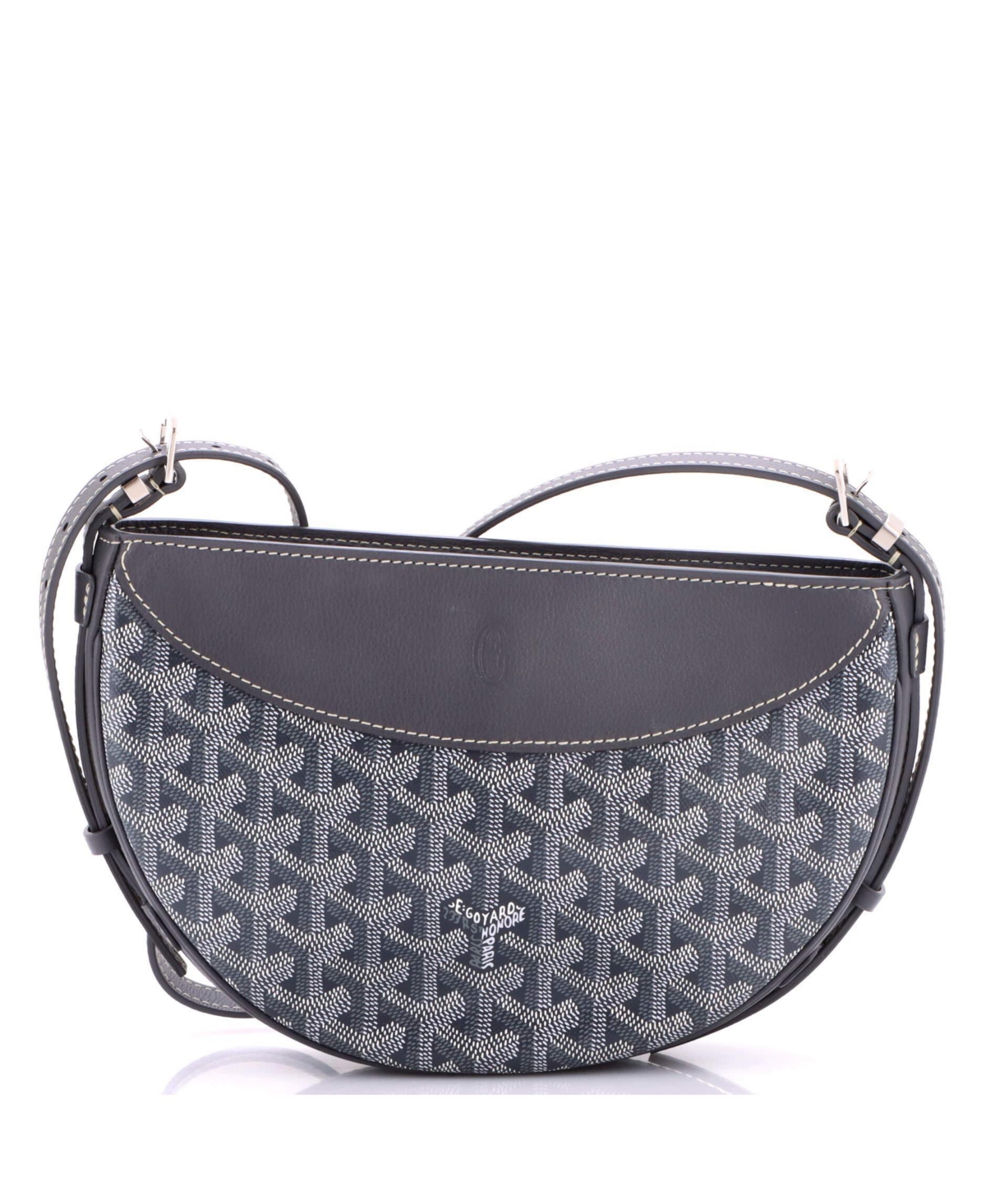 Click here for Pre-Owned Goyard Hirondelle Shoulder Bag Coated Ca... prices