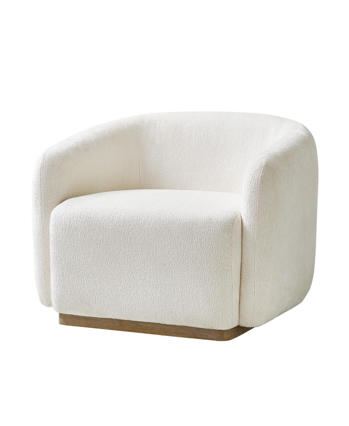 Click here for Hulala Home Berklie Modern Boucle Chenille Swivel... prices