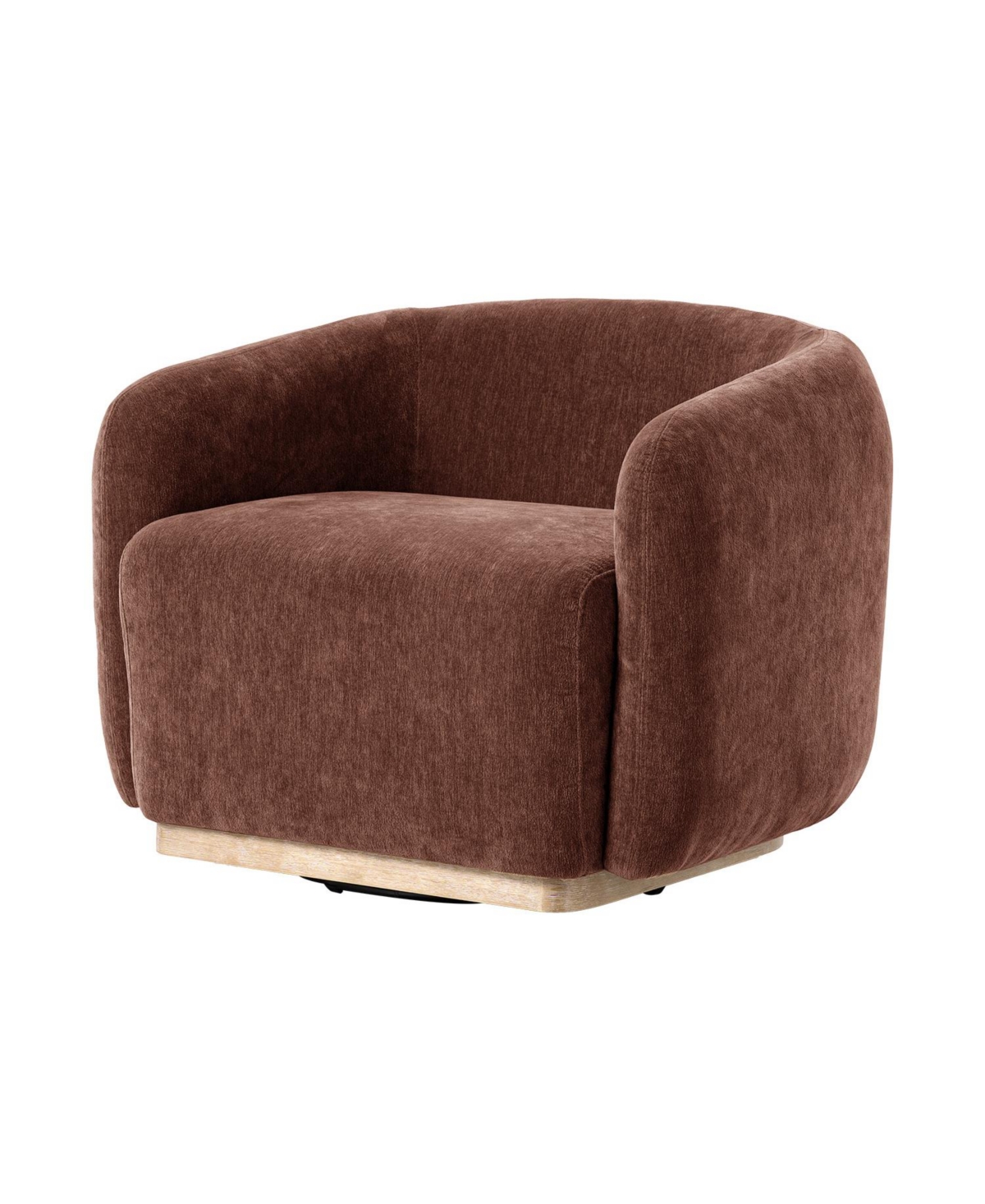 Click here for Hulala Home Berklie Modern Boucle Chenille Swivel... prices