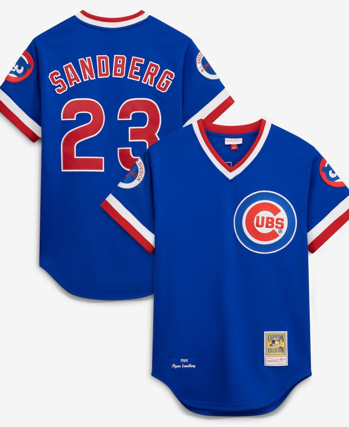 Click here for Mitchell & Ness Mens 1984 Ryne Sandberg Royal Chic... prices