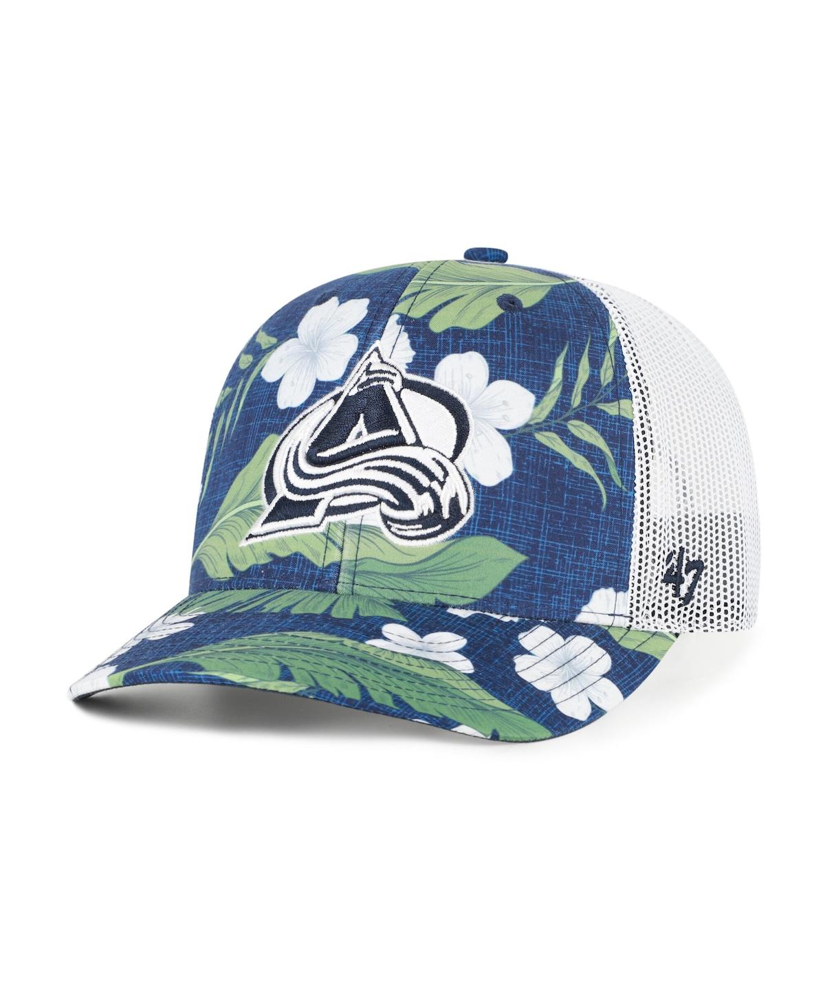 Click here for 47 Brand Mens Navy/White Colorado Avalanche Beach... prices
