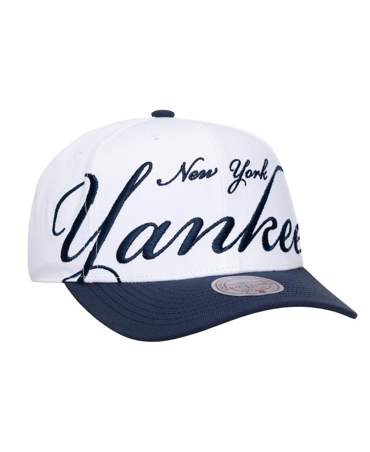 Click here for Mitchell & Ness Mens and Womens White/Navy New Yor... prices