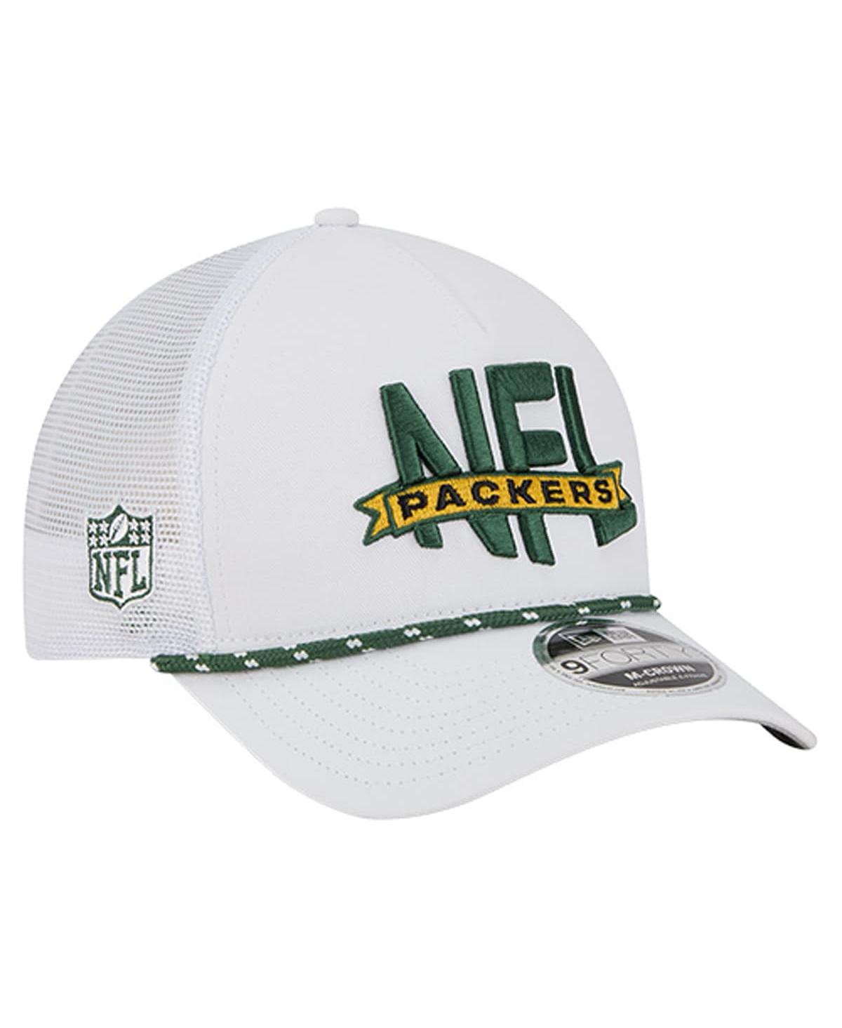 Click here for New Era Mens White Green Bay Packers Nfl 9FORTY A-... prices
