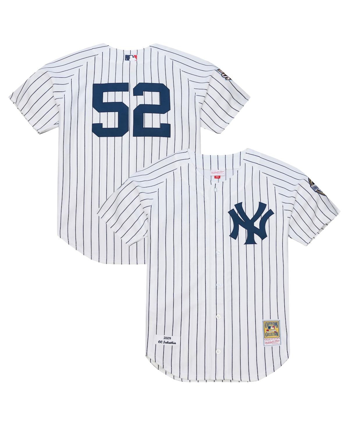 Click here for Mitchell & Ness MensÂ  Cc Sabathia White New York... prices