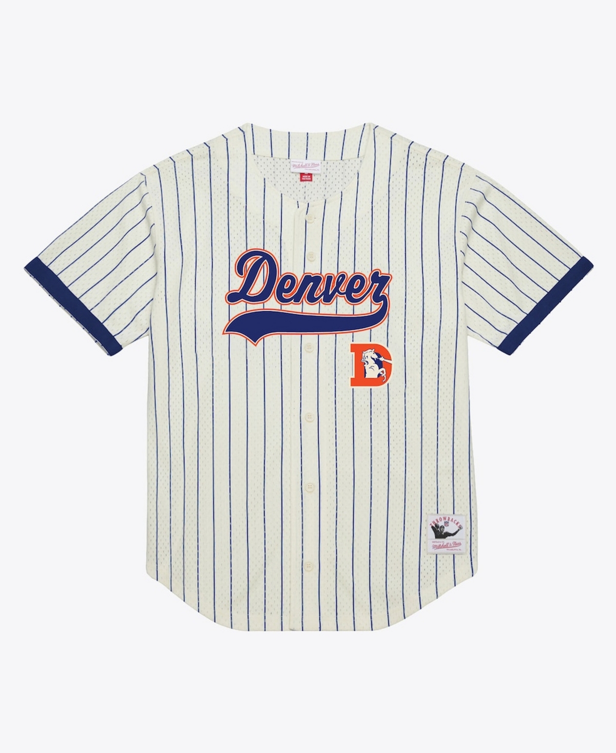 Click here for Mitchell & Ness Mens John Elway Cream Denver Bronc... prices