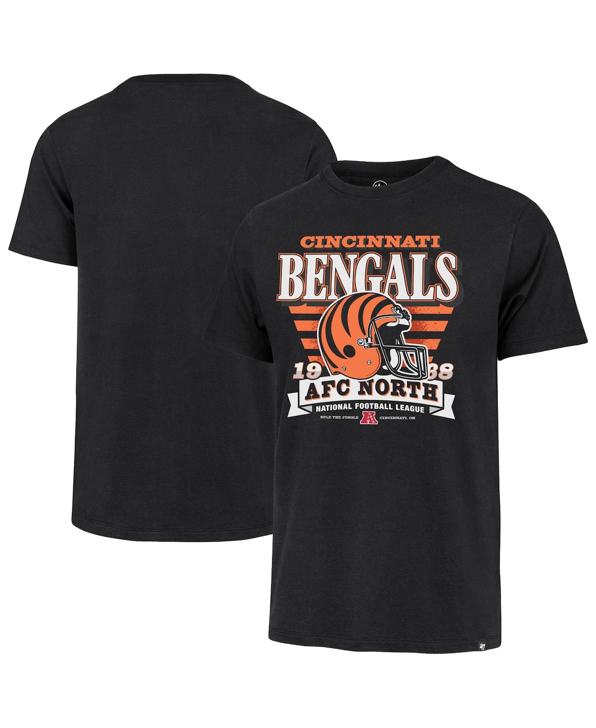 Click here for 47 Brand Mens Black Cincinnati Bengals Stripe Spla... prices