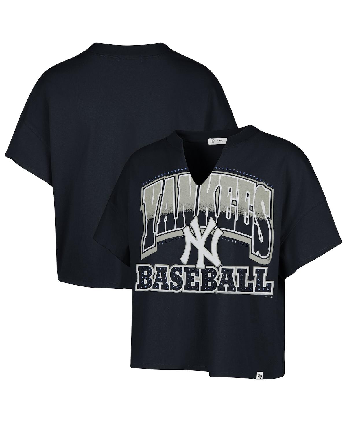Click here for 47 Brand Womens Navy New York Yankees Plus Size Wi... prices
