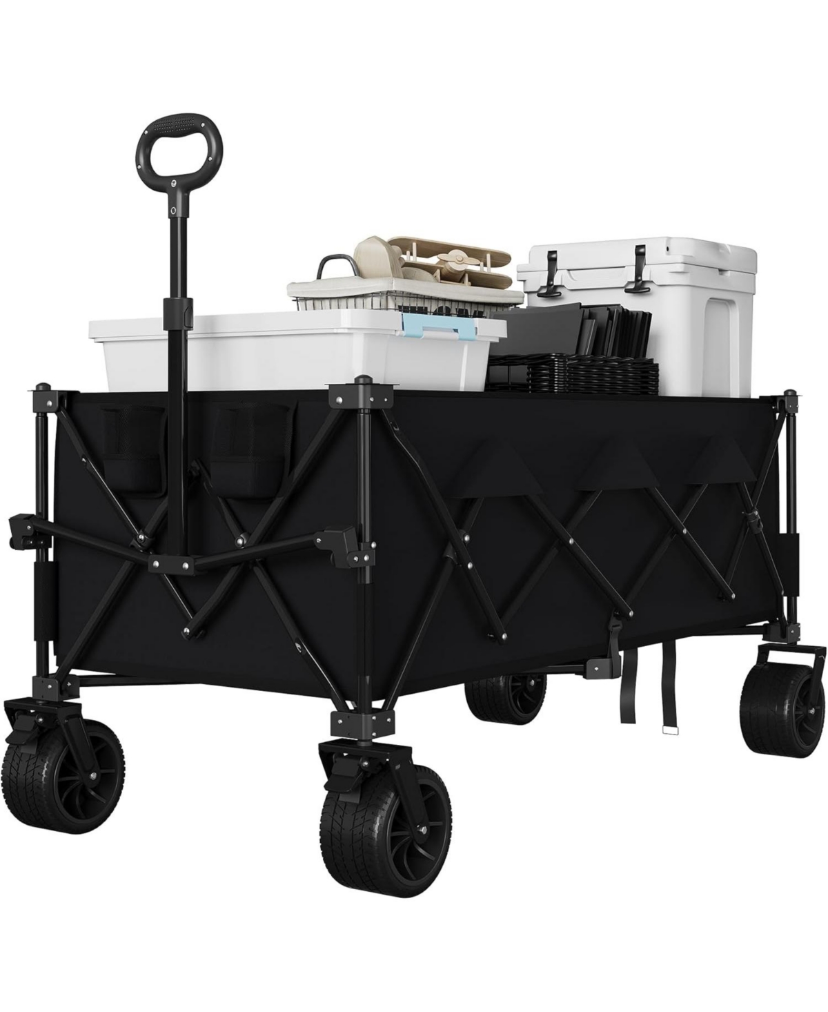 Click here for gaomon 52in Foldable Beach Wagon 460 Lb Capacity A... prices