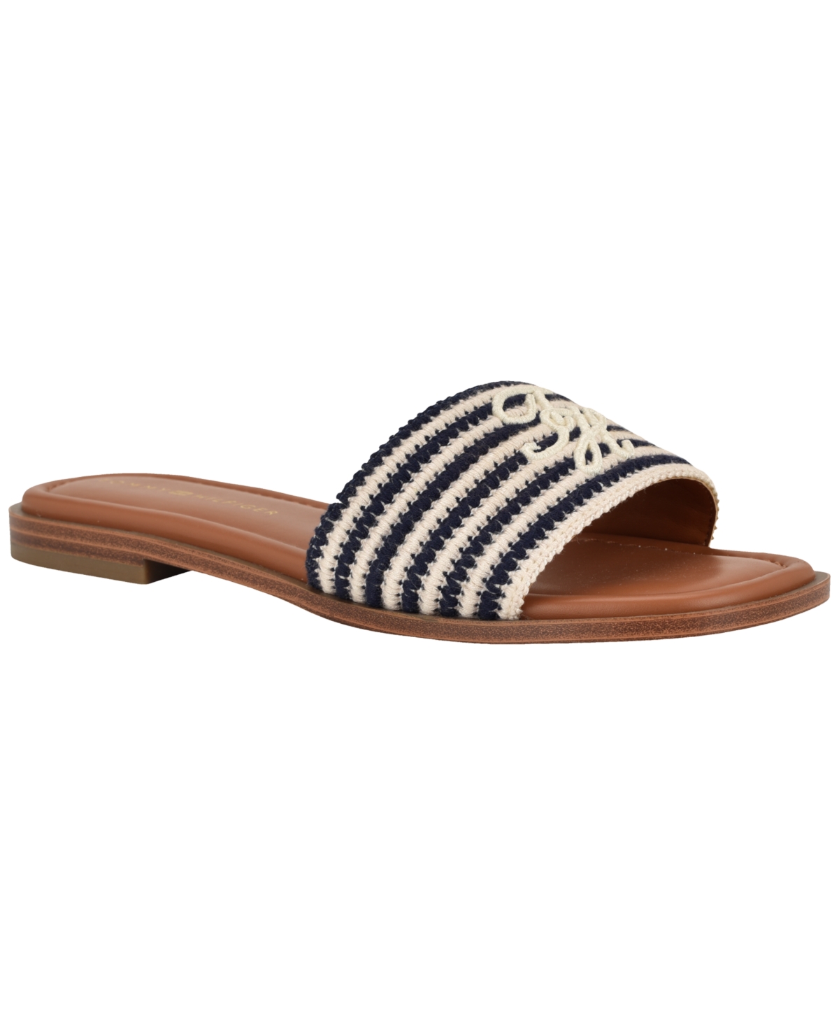 Click here for Tommy Hilfiger Womens Temira Flat Slide Sandals -... prices