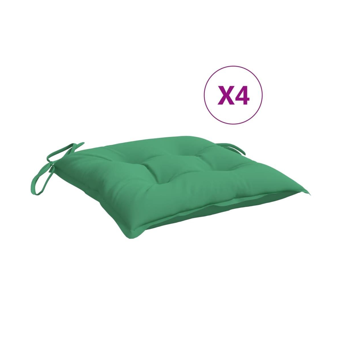 Click here for vidaXL Chair Cushions 4 pieces 15.7x15.7x2.8 Oxfor... prices