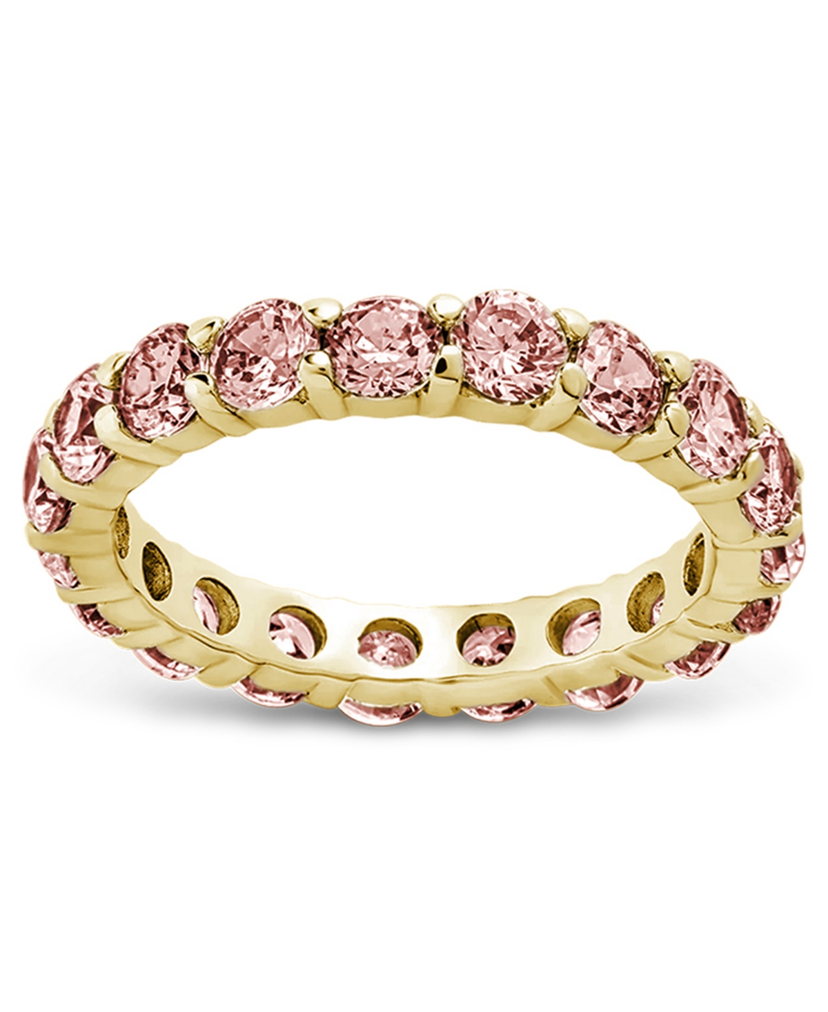 Click here for Sterling Forever Gracie Cubic Zirconia Eternity Ri... prices