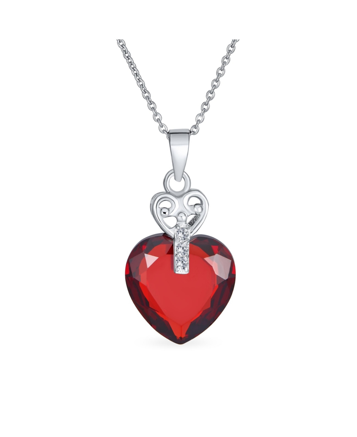 Click here for Bling Jewelry Key to Her Heart Cubic Zirconia Larg... prices
