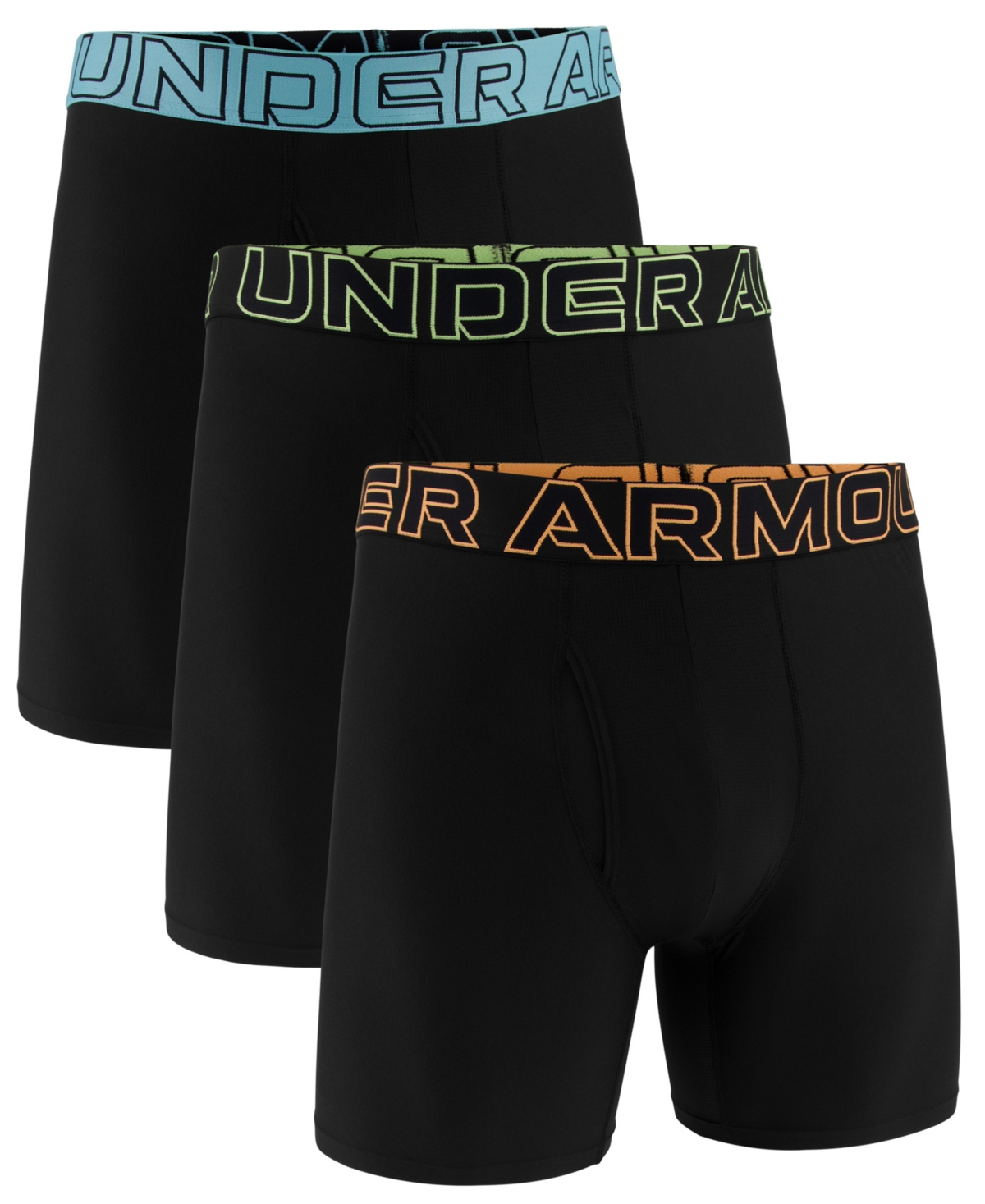 Click here for Under Armour Mens Performance Tech Solid 6 Boxer B... prices