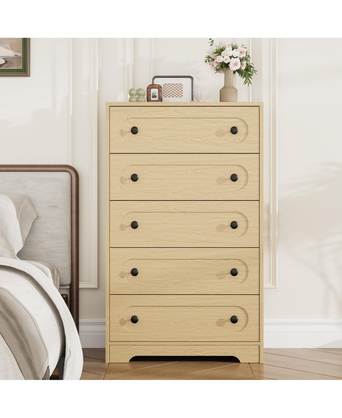 Click here for gaomon 5 Drawer Dresser for Bedroom  50 Tall Large... prices