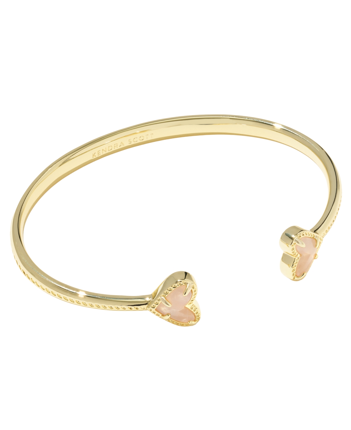 Click here for Kendra Scott Framed Ari Dichroic Glass Heart Cuff... prices