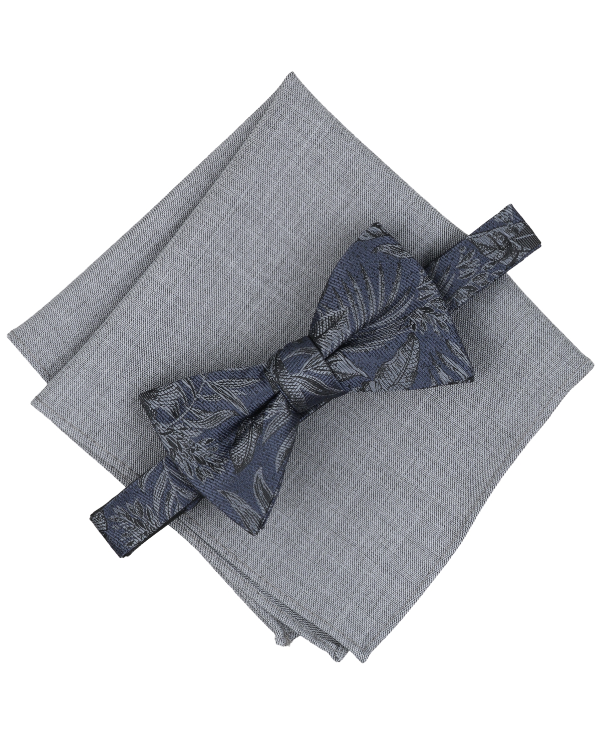 Click here for Bar Iii Mens Santo Floral Bow Tie & Pocket Square... prices