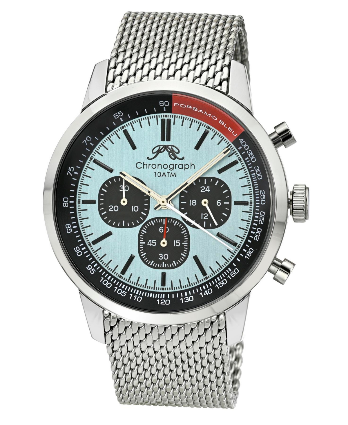 Click here for Simon Stainless Steel Chronograph Silver Tone & Bl... prices