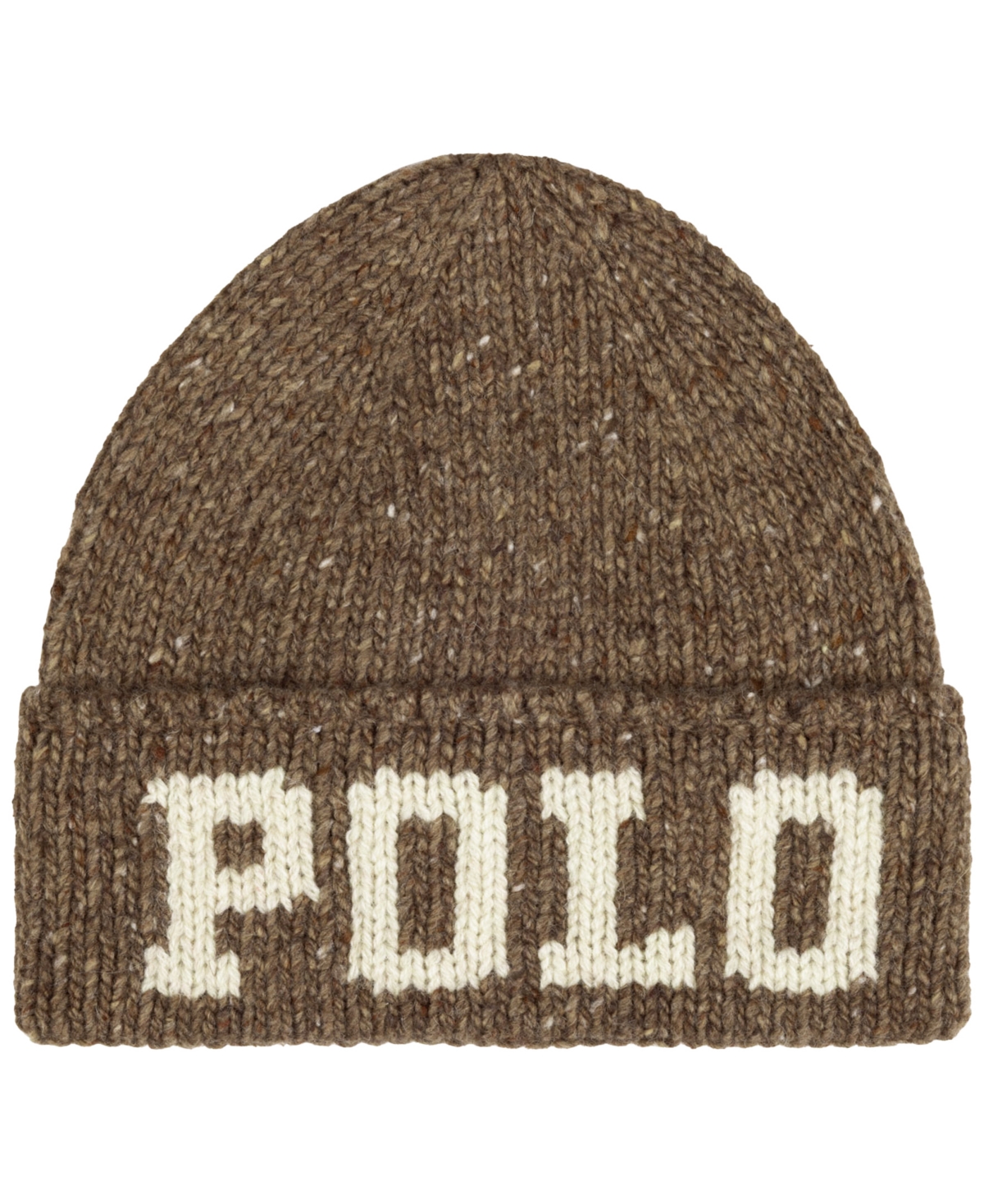 Click here for Polo Ralph Lauren Mens Knit Tweed Polo Beanie - Da... prices
