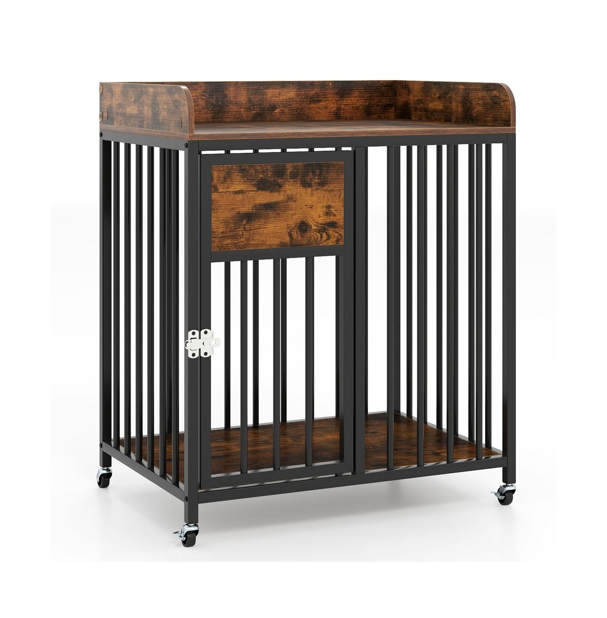 Click here for Ruie Dog Crate Furniture with Wheels and Tabletop... prices