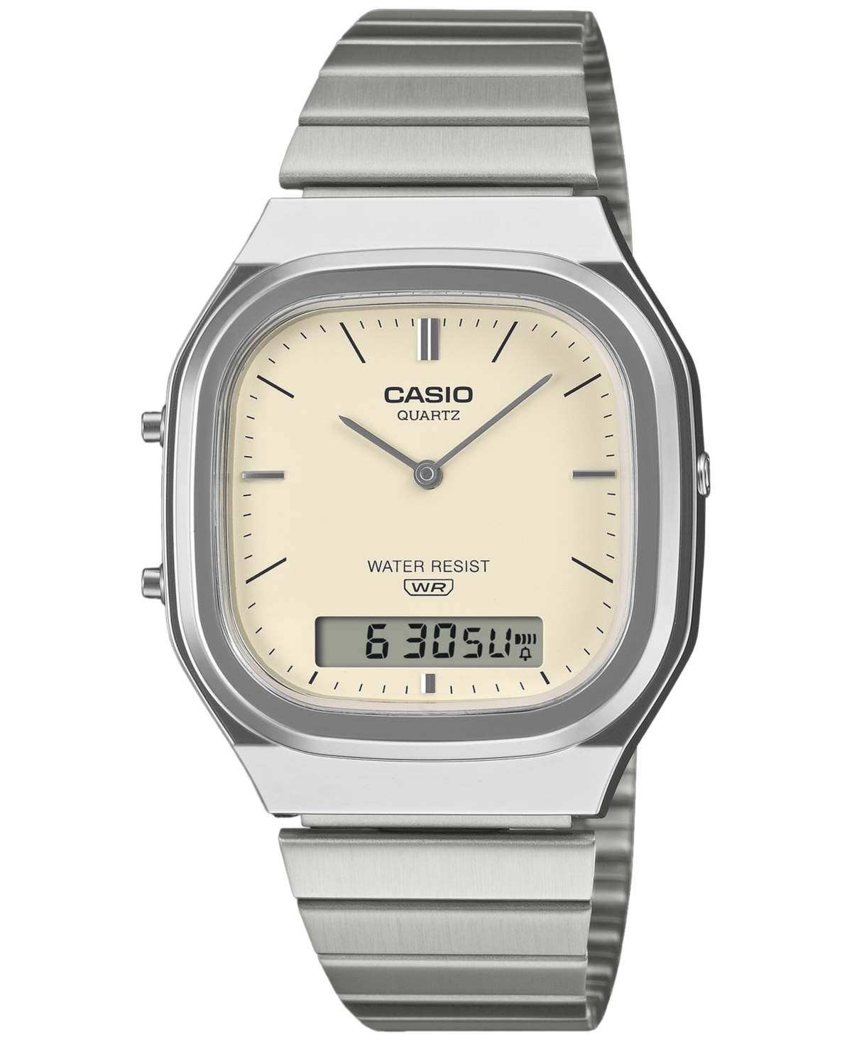 Click here for Casio Mens Analog-Digital Stainless Steel Watch 35... prices