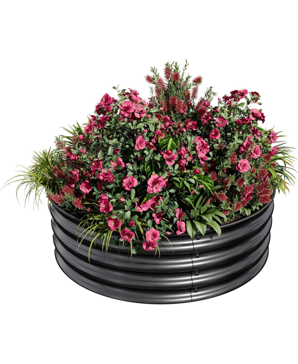 Click here for Xo Round Metal Raised Garden Bed 2x1 ft  Galvanize... prices