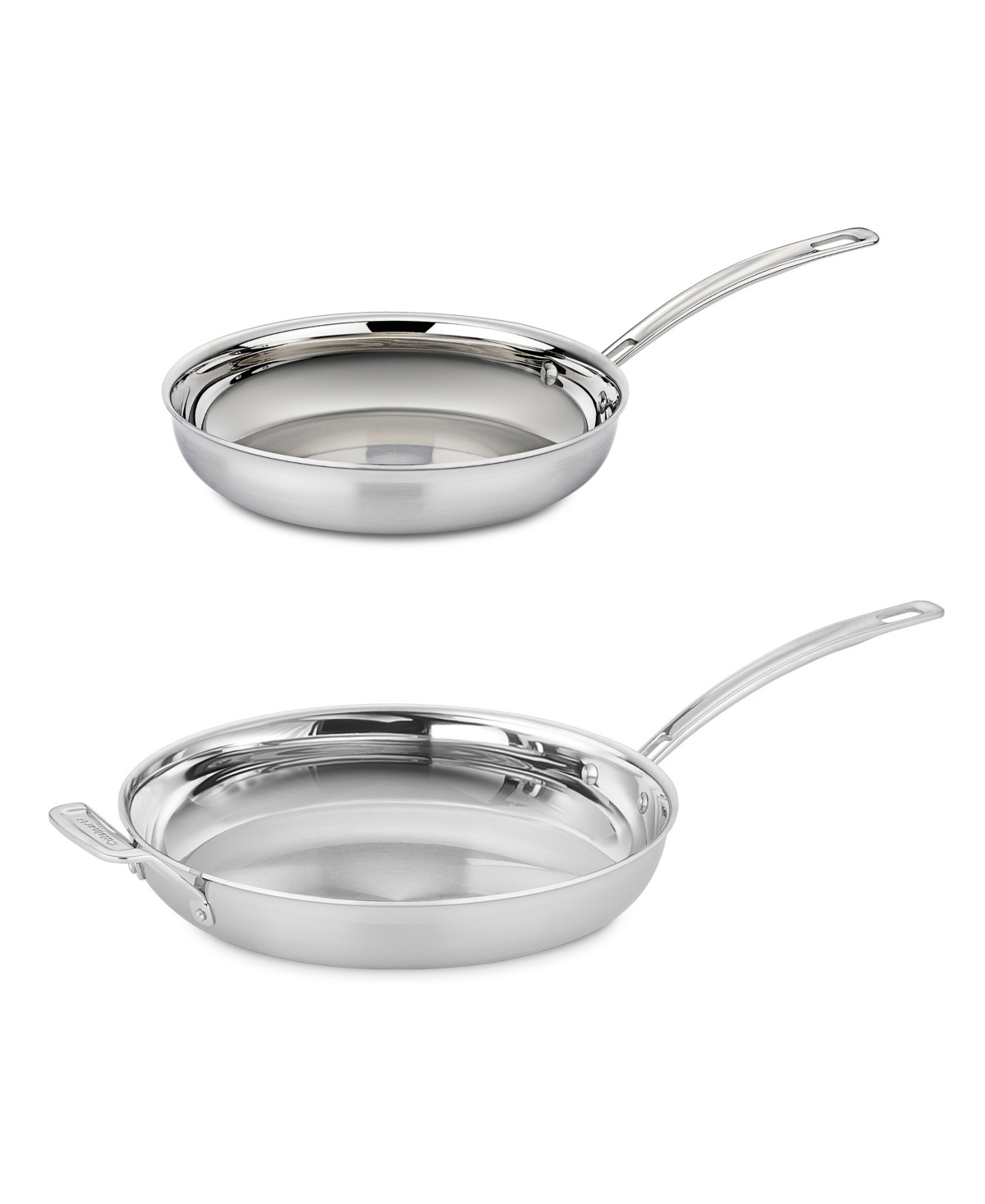 Click here for Cuisinart MultiClad Pro Stainless 2-Pc Skillet Set... prices