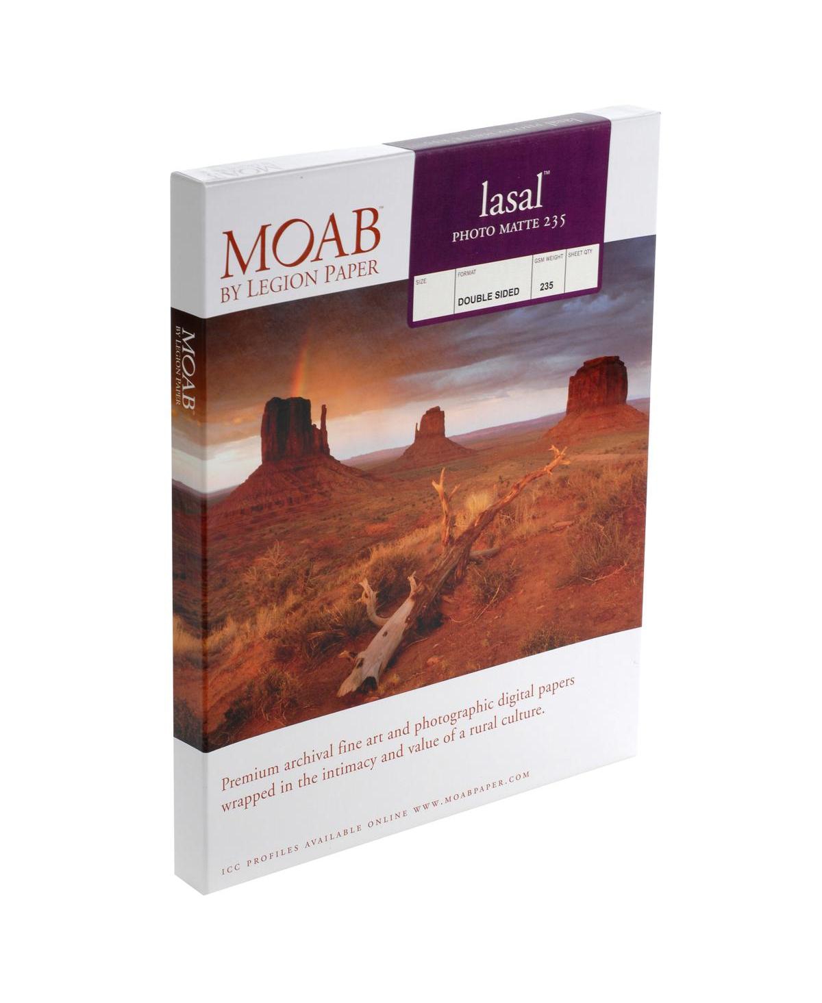 Click here for Moab Lasal Photo Matte  Double Sided  Bright White... prices