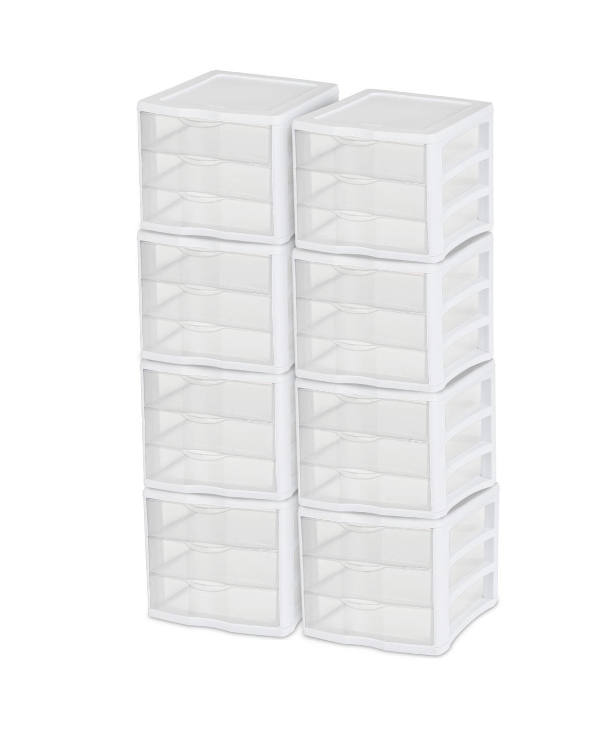 Click here for Sterilite ClearView Compact Stacking 3 Drawer Stor... prices