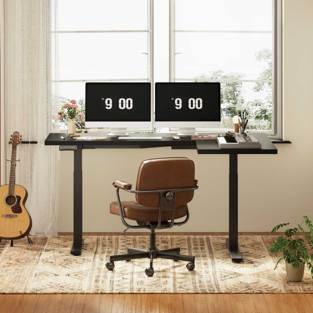 Click here for FlexiSpot L Shaped Height Adjustable Standing Desk... prices
