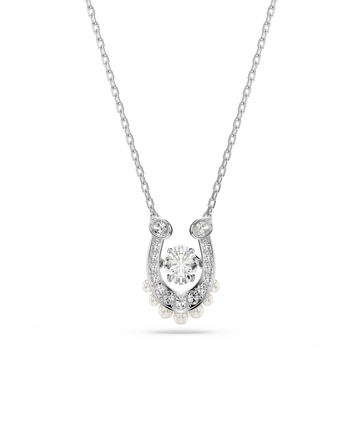 Click here for Swarovski Rhodium-Plated Symbolica Pendant Necklac... prices