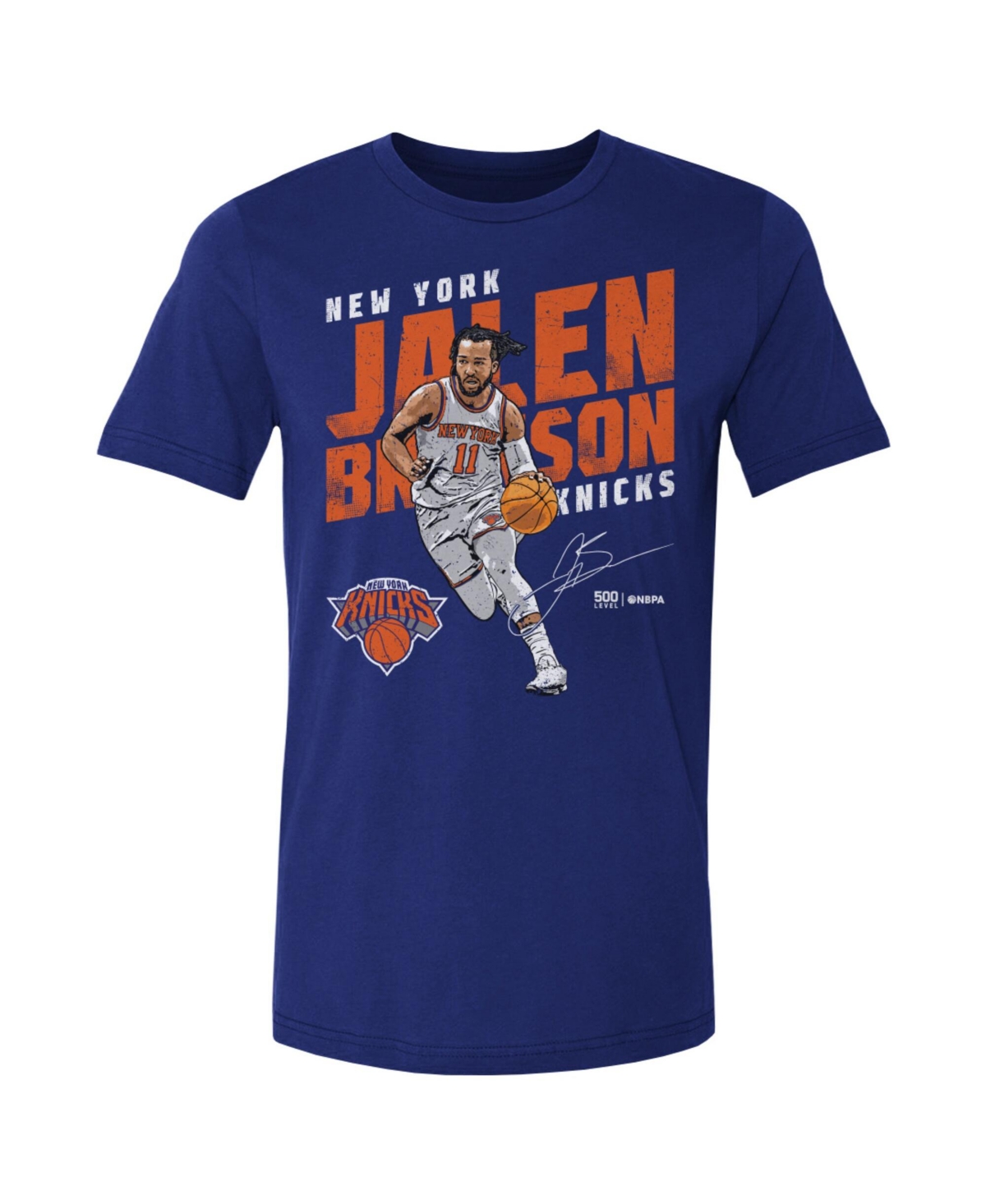 Click here for 500 Level Mens Jalen Brunson Blue New York Knicks... prices
