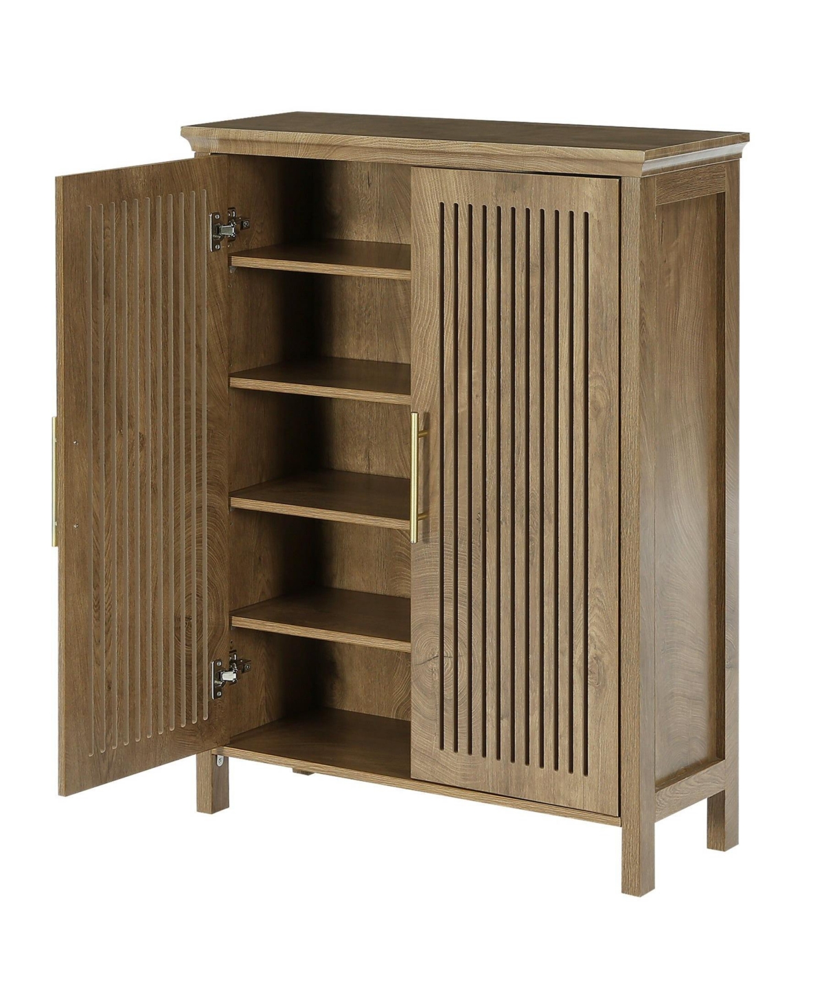 Click here for Slickblue 5 Tier Shoe Cabinet with Doors for Tall... prices