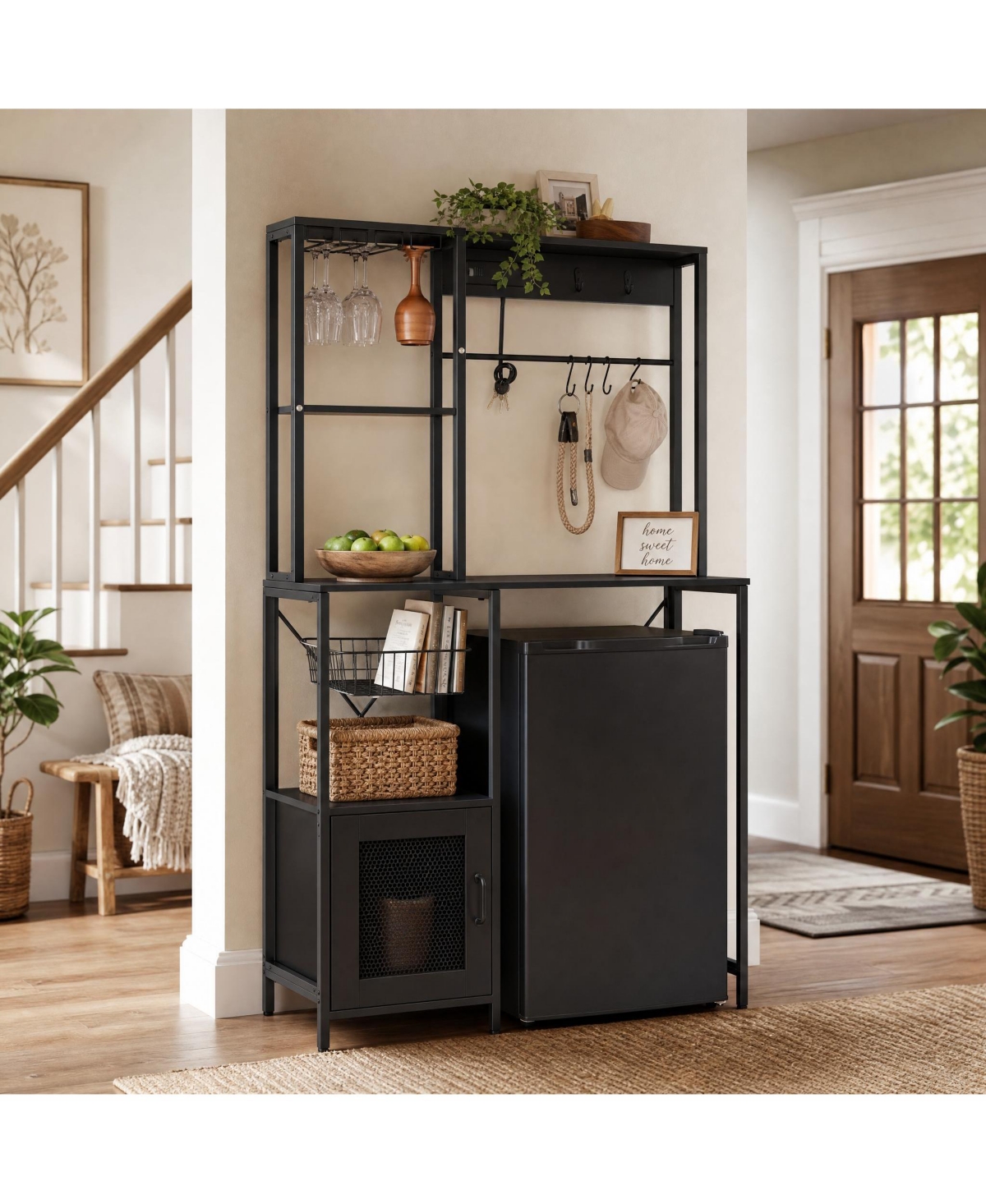 Click here for homfan Industrial Freestanding Kitchen Shelf  Bake... prices
