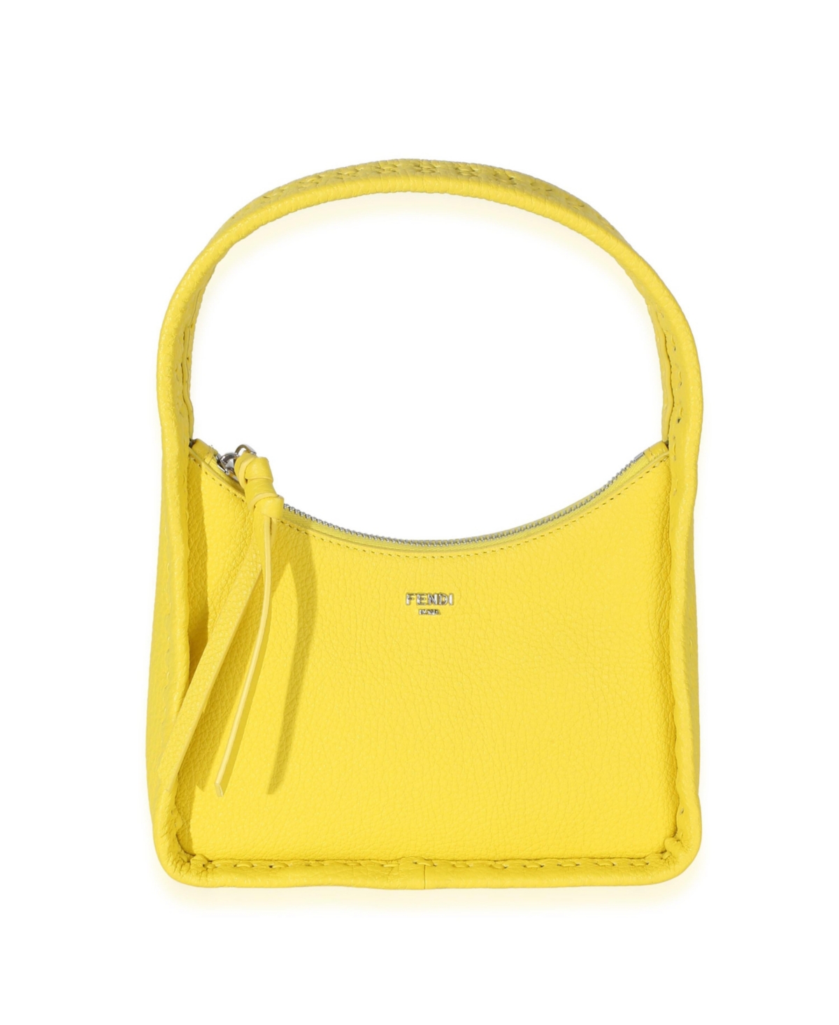Click here for Pre-Owned Fendi Yellow Cuoio Roma Selleria Fendise... prices
