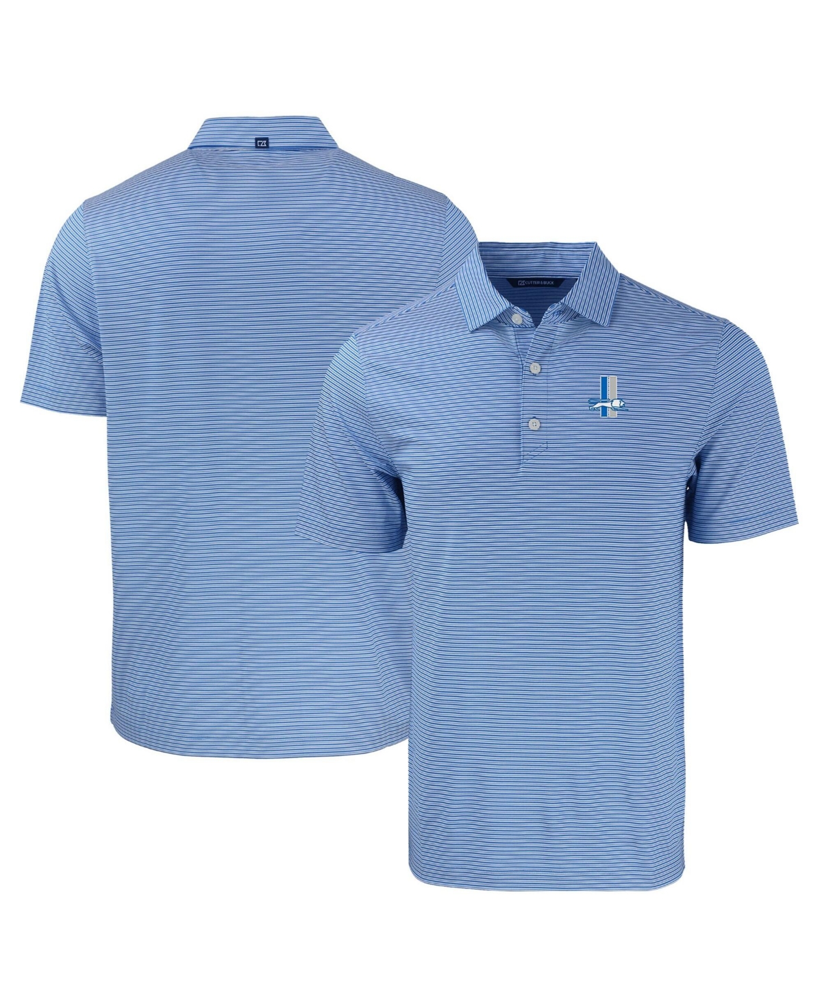 Click here for Cutter & Buck Mens Blue Detroit Lions Throwback Fo... prices
