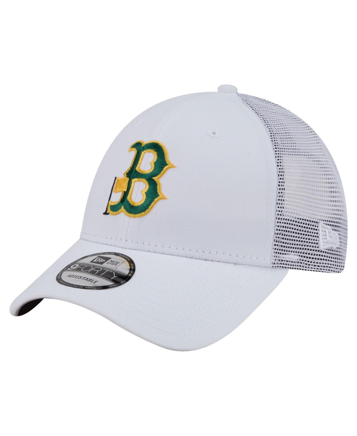 Click here for New Era Mens White Boston Red Sox Flag 9FORTY Truc... prices