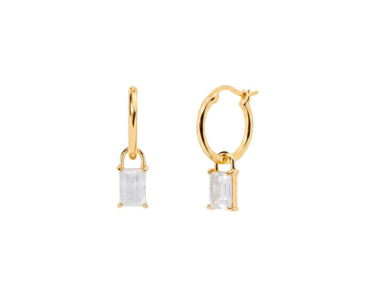 Click here for Little Sky Stone Iris Birthstone Hoops Earing - Mo... prices