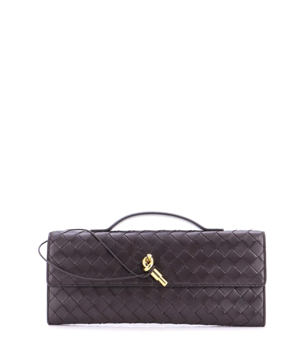 Click here for Pre-Owned Bottega Veneta Long Andiamo Top Handle C... prices