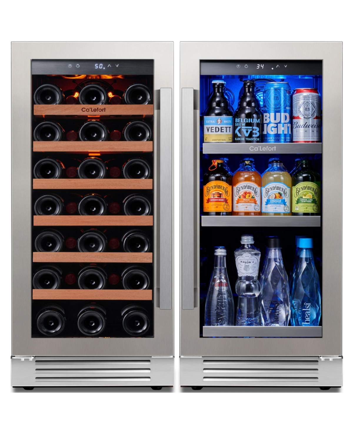 Click here for CaLefort 30 Inch Wine Beverage Refrigerator 3 colo... prices