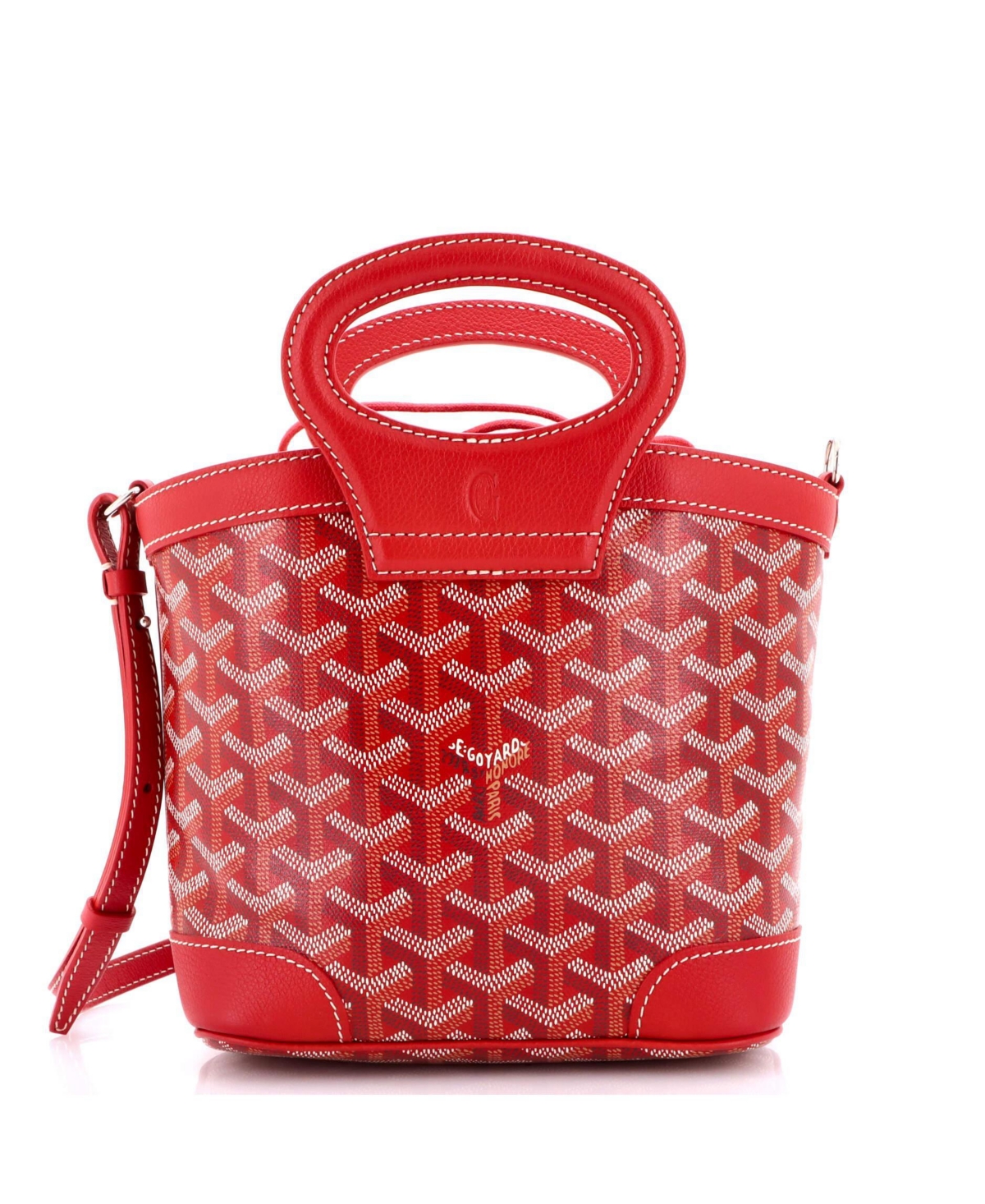 Click here for Pre-Owned Goyard Mini Beluga Bag Coated Canvas - R... prices