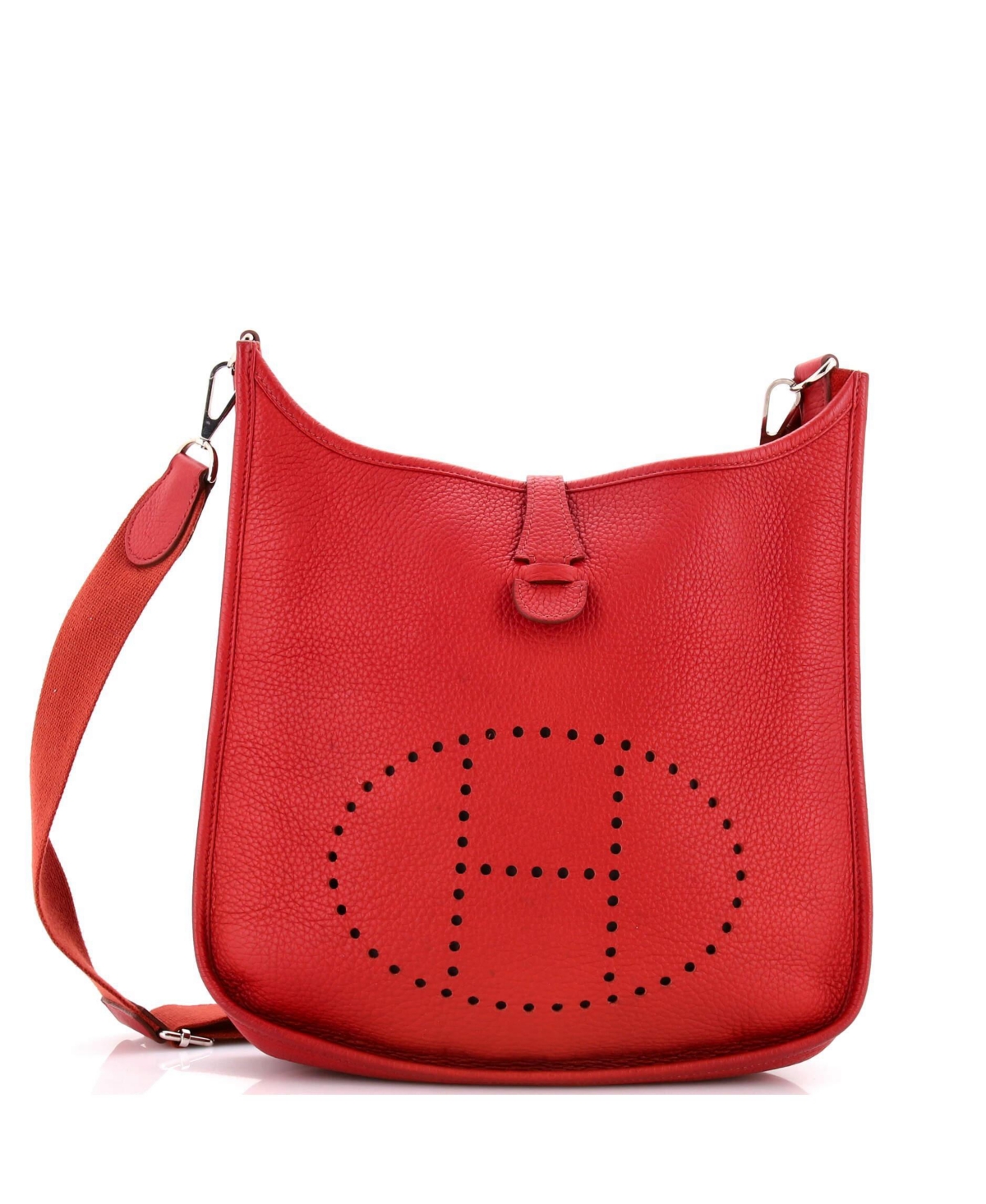 Click here for Pre-Owned HERMES Pm Evelyne Bag Gen Iii Clemence -... prices