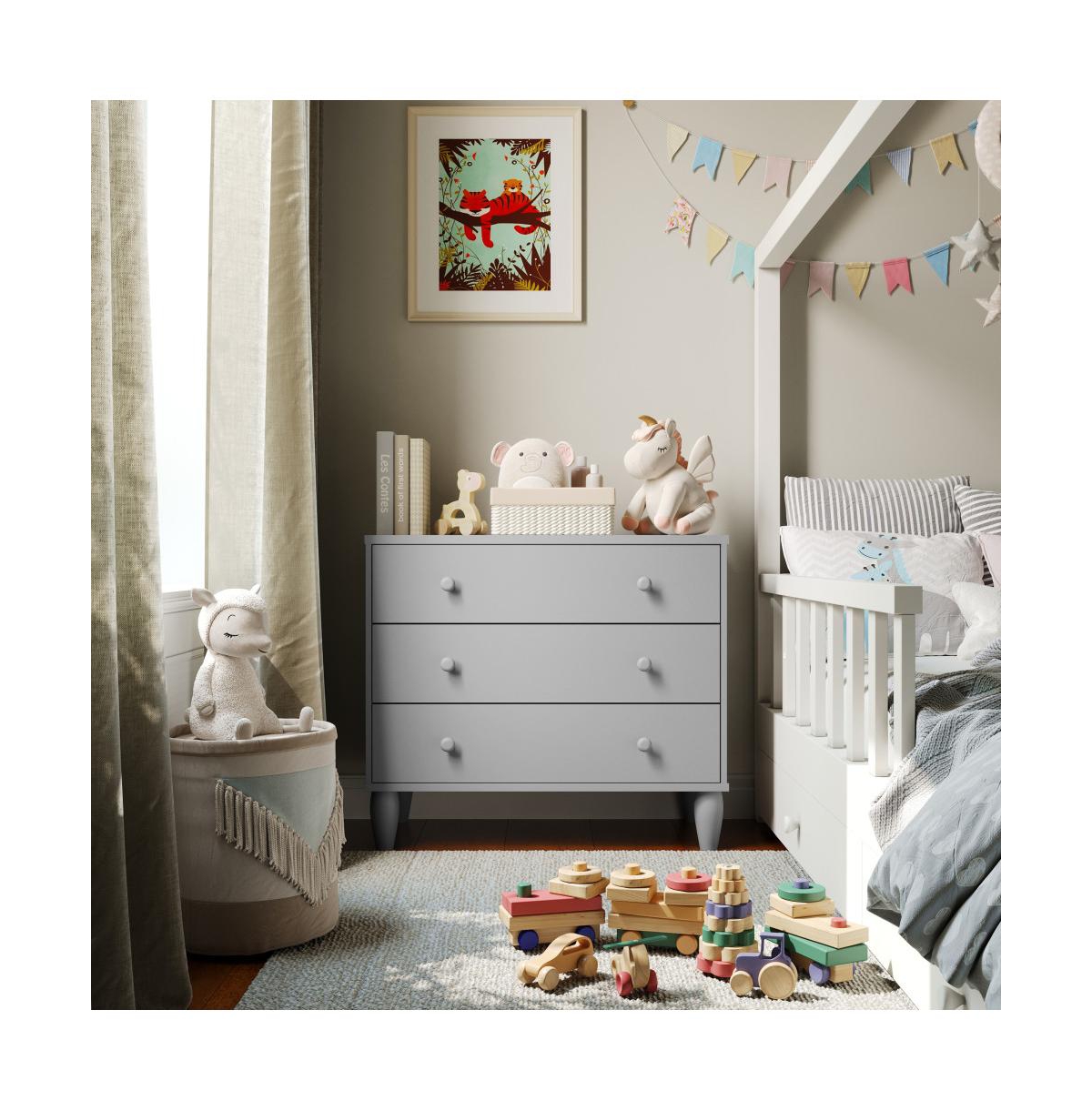Click here for Small Kids 3-Drawer Wood Dresser Chest for Bedroom... prices