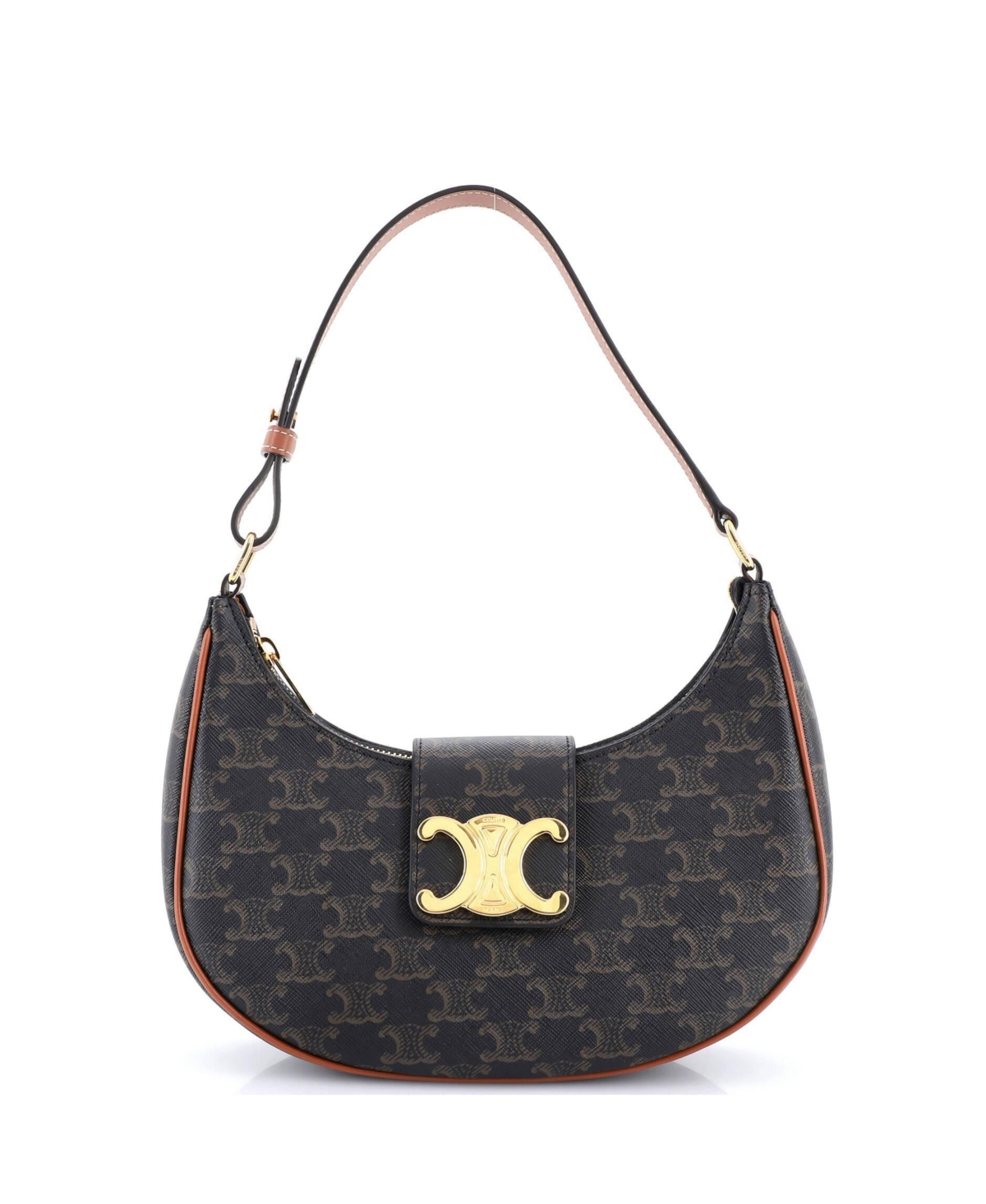 Click here for Pre-Owned Celine Ava Triomphe Bag Triomphe Coated... prices