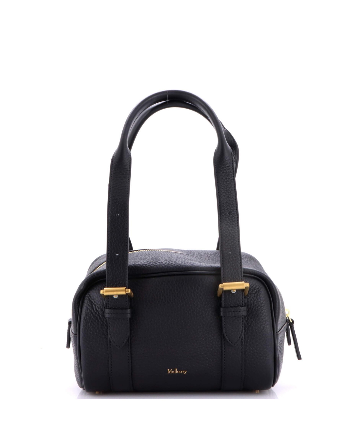 Click here for Pre-Owned Mulberry Mini Boston Bag Leather - Black prices