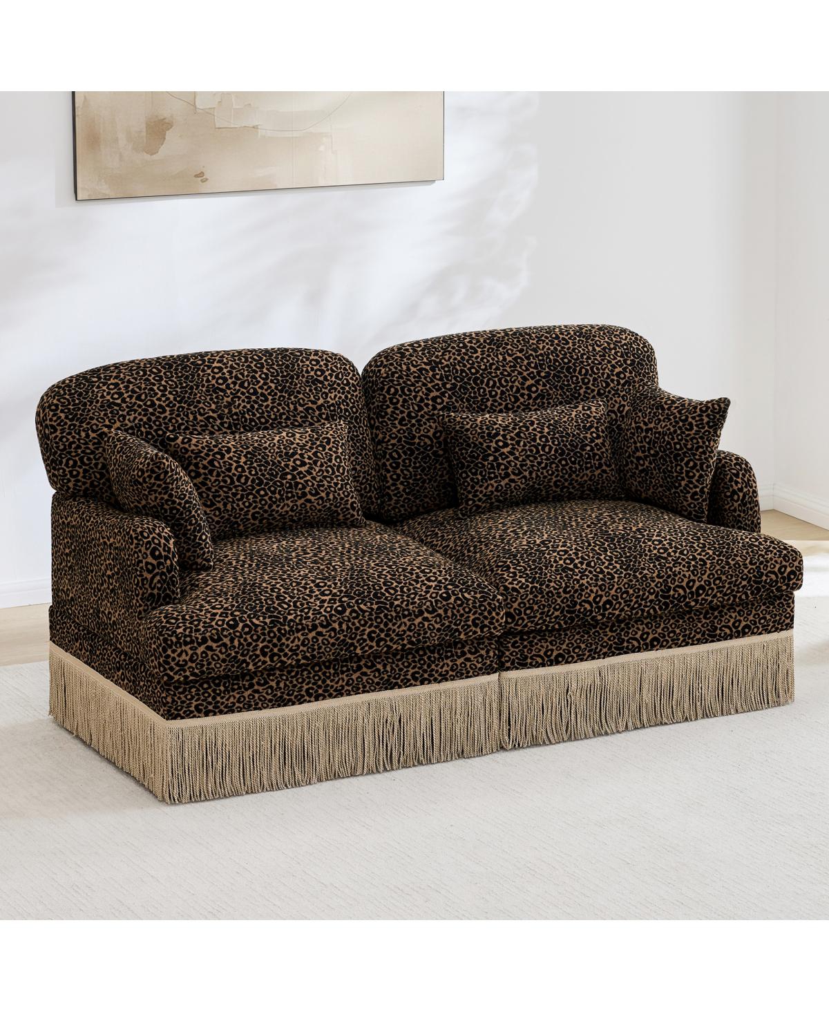 Click here for Streamdale Furniture Comfy Chenille Leopard Lovese... prices