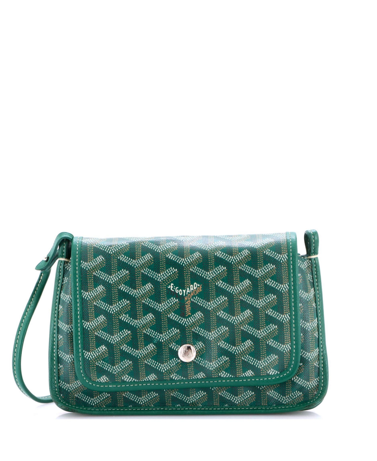 Click here for Pre-Owned Goyard Plumet Clutch Wallet Coated Canva... prices