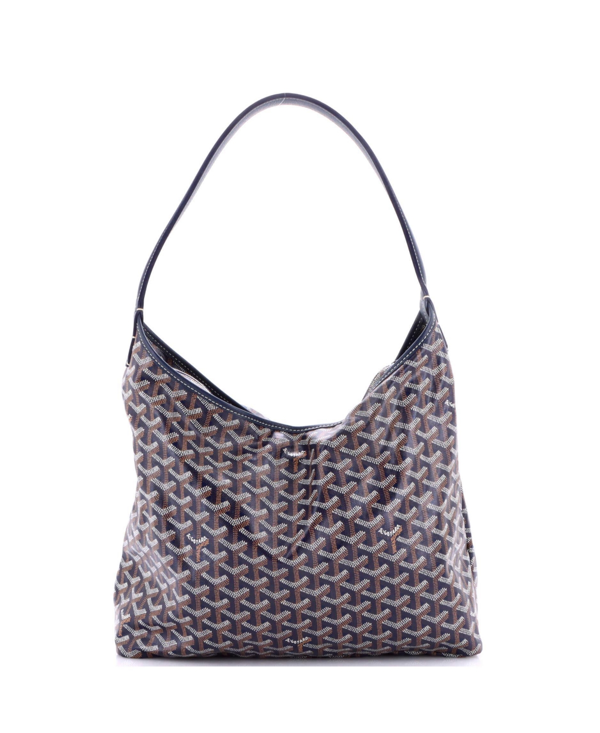 Click here for Pre-Owned Goyard Boheme Hobo Printed Coated Canvas... prices