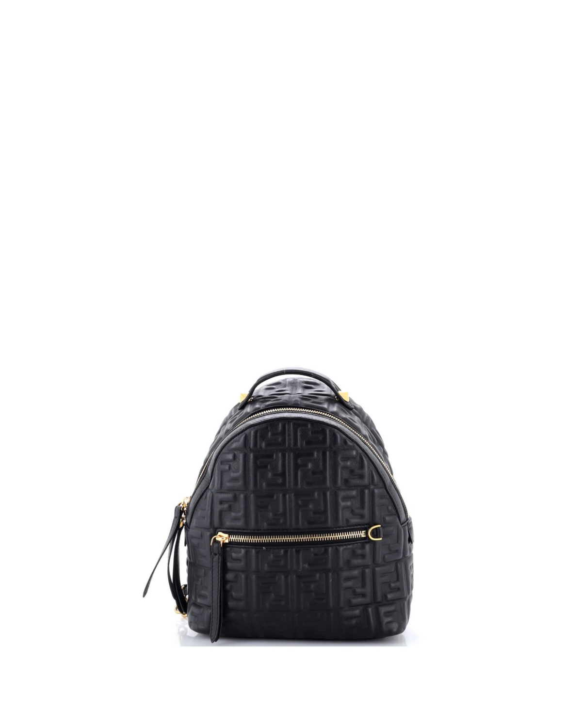 Click here for Pre-Owned Fendi Mini By The Way Backpack Zucca Emb... prices