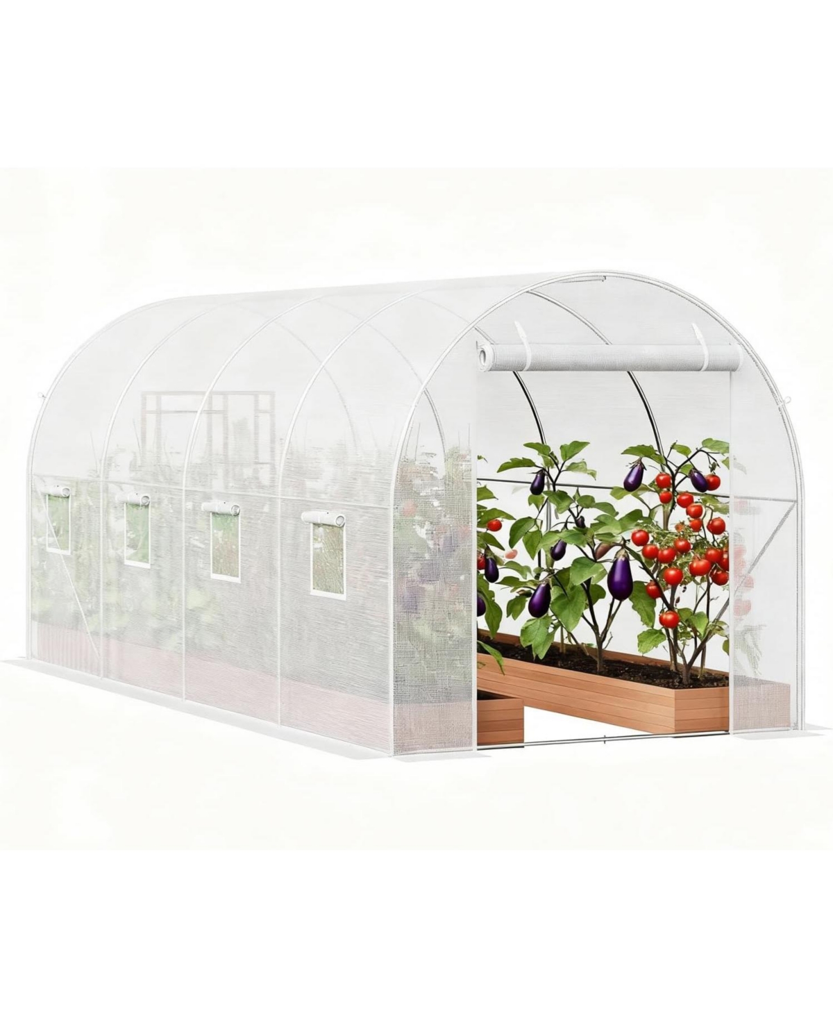 Click here for GarveeLife Walk In Tunnel Greenhouse For Outdoors... prices