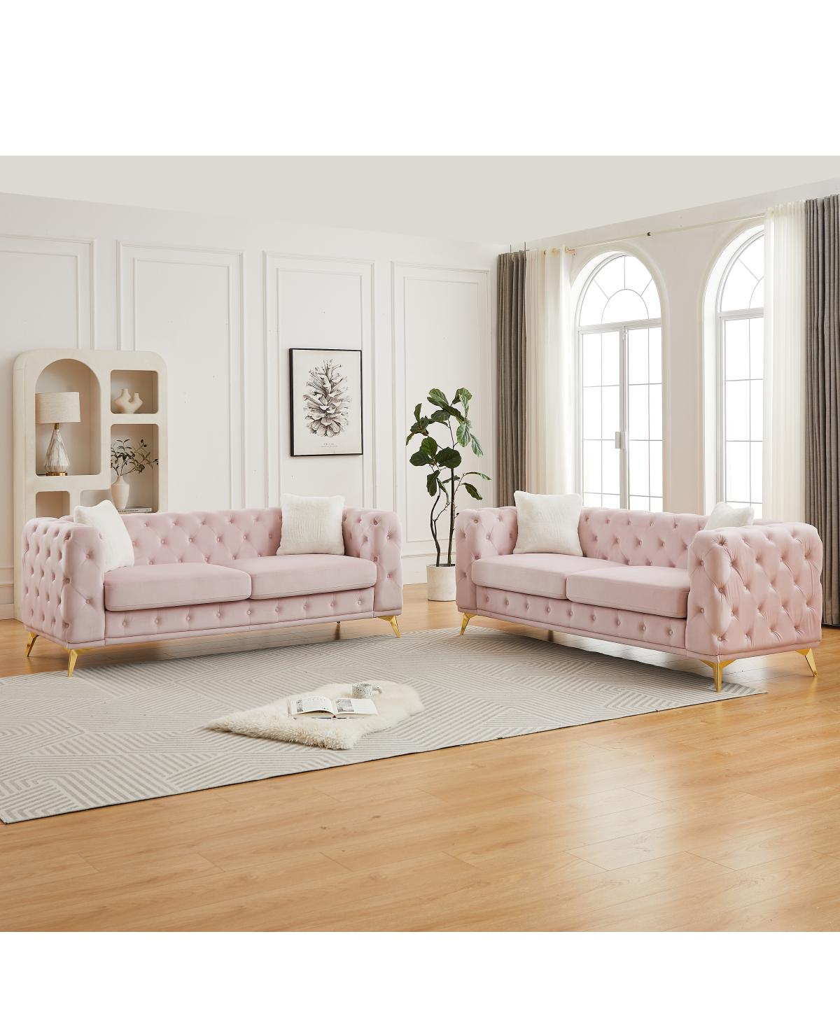 Click here for Streamdale Furniture Velvet 3plus 3 Seater Sofa wi... prices